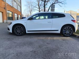 White Volkswagen Scirocco 2012 in Riga, with an engine capacity of 2.00 L and mileage of 335 thousand km for 4800 €, photo 3 on AUTOMOTO.COM.LV