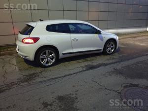 White Volkswagen Scirocco 2012 in Riga, with an engine capacity of 2.00 L and mileage of 335 thousand km for 4800 €, photo 6 on AUTOMOTO.COM.LV
