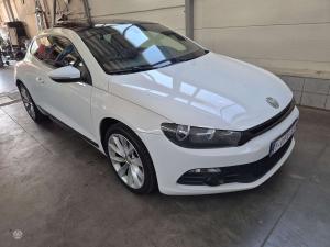 White Volkswagen Scirocco 2012 in Raseiniai, with an engine capacity of 1.97 L and mileage of 260 thousand km for 5950 €, photo 3 on AUTOMOTO.COM.LV