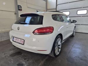 White Volkswagen Scirocco 2012 in Raseiniai, with an engine capacity of 1.97 L and mileage of 260 thousand km for 5950 €, photo 5 on AUTOMOTO.COM.LV