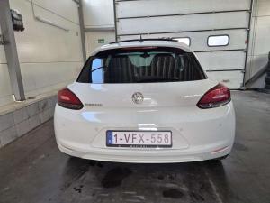 White Volkswagen Scirocco 2012 in Raseiniai, with an engine capacity of 1.97 L and mileage of 260 thousand km for 5950 €, photo 6 on AUTOMOTO.COM.LV