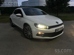 Balts Volkswagen Scirocco 2014 Rīga, ar dzinēja tilpumu 2.00 L un nobraukumu 192 tūkst. km par 6700 €, foto  vietnē AUTOMOTO.COM.LV
