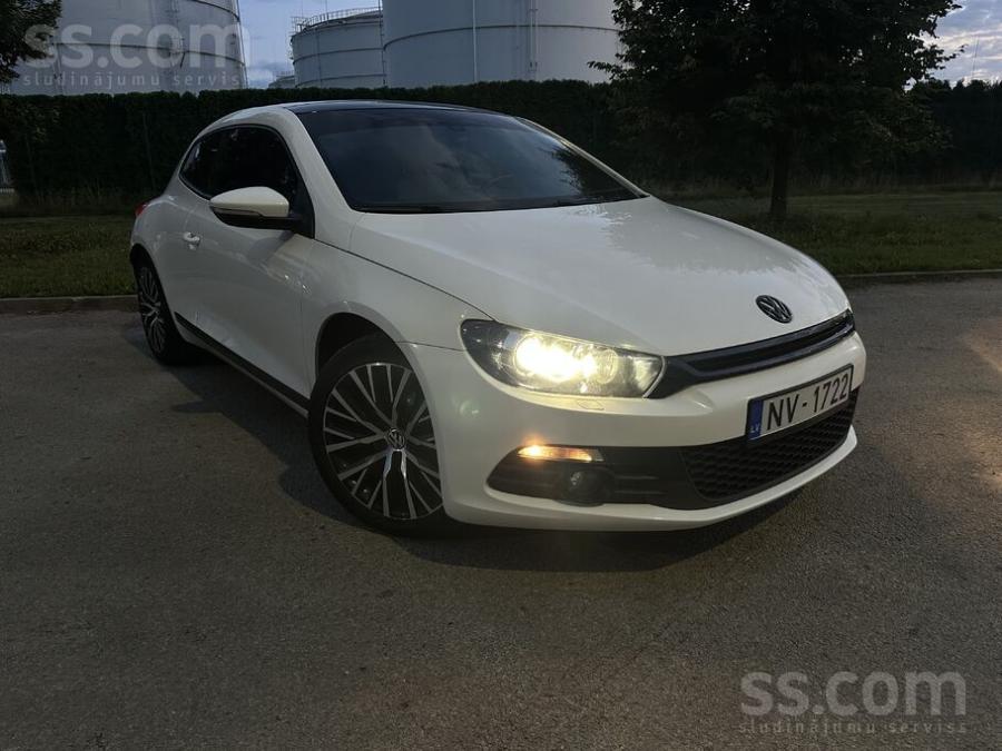 Balts Volkswagen Scirocco 2014 Rīga, ar dzinēja tilpumu 2.00 L un nobraukumu 192 tūkst. km par 6700 €, foto 1 vietnē AUTOMOTO.COM.LV