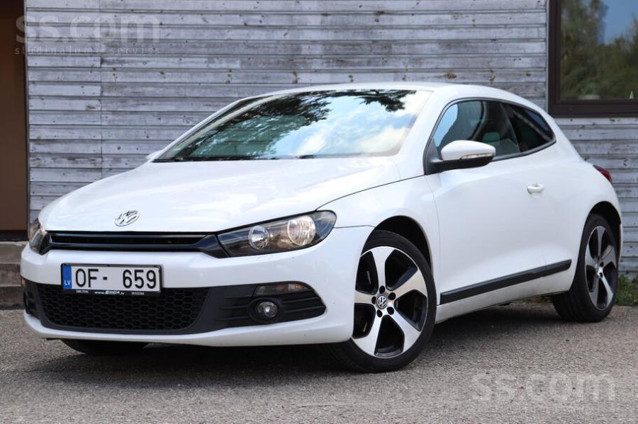 Balts Volkswagen Scirocco 2009 Valmiera, ar dzinēja tilpumu 2.00 L un nobraukumu 0 tūkst. km par 5900 €, foto 1 vietnē AUTOMOTO.COM.LV