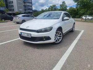 White Volkswagen Scirocco 2009 in Vilnius, with an engine capacity of 1.40 L and mileage of 248 thousand km for 2500 €, photo 5 on AUTOMOTO.COM.LV