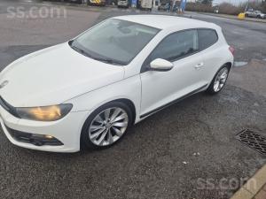 Balts Volkswagen Scirocco 2010 Rīga, ar dzinēja tilpumu 2.00 L un nobraukumu 310 tūkst. km par 1800 €, foto  vietnē AUTOMOTO.COM.LV