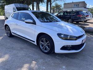 White Volkswagen Scirocco 2013 in Gargzdai, with an engine capacity of 1.40 L and mileage of 261 thousand km for 4499 €, photo 5 on AUTOMOTO.COM.LV