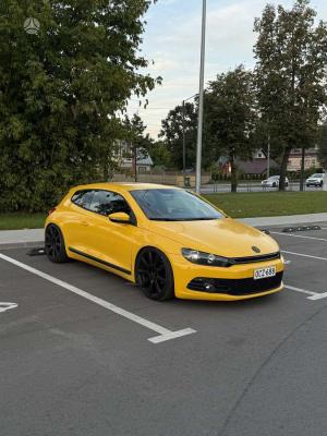 Dzeltens Volkswagen Scirocco 2010 Kauņa, ar dzinēja tilpumu 2.00 L un nobraukumu 314 tūkst. km par 4800 €, foto  vietnē AUTOMOTO.COM.LV
