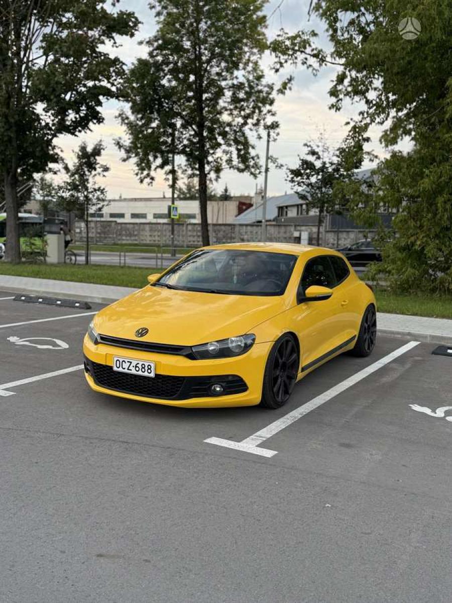 Dzeltens Volkswagen Scirocco 2010 Kauņa, ar dzinēja tilpumu 2.00 L un nobraukumu 314 tūkst. km par 4800 €, foto 4 vietnē AUTOMOTO.COM.LV