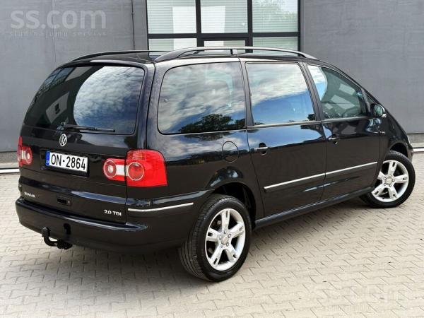 Melns Volkswagen Sharan 2007 Rīga, ar dzinēja tilpumu 2.00 L un nobraukumu 330 tūkst. km par 4200 €, foto 7 vietnē AUTOMOTO.COM.LV