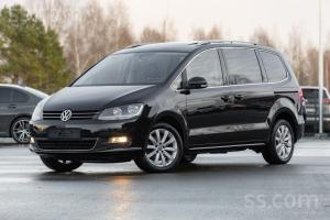 Melns Volkswagen Sharan 2012 Jelgava, ar dzinēja tilpumu 2.00 L un nobraukumu 0 tūkst. km par 8500 €, foto  vietnē AUTOMOTO.COM.LV