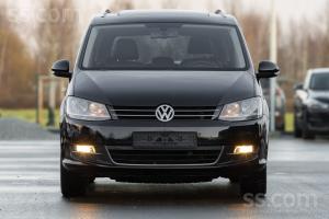 Black Volkswagen Sharan 2012 in Jelgava, with an engine capacity of 2.00 L and mileage of 0 thousand km for 8500 €, photo 3 on AUTOMOTO.COM.LV
