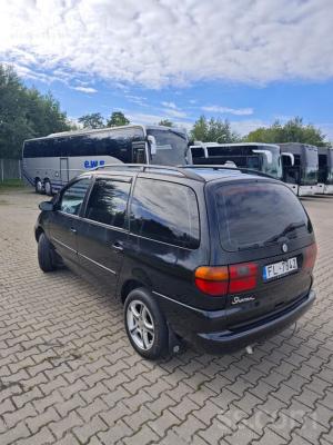 Black Volkswagen Sharan 1996 in Riga, with an engine capacity of 2.00 L and mileage of 450 thousand km for 1000 €, photo  on AUTOMOTO.COM.LV