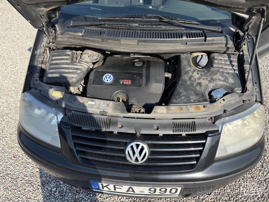 Melns Volkswagen Sharan 2001 Kauņa, ar dzinēja tilpumu 1.90 L un nobraukumu 418 tūkst. km par 600 €, foto 4 vietnē AUTOMOTO.COM.LV