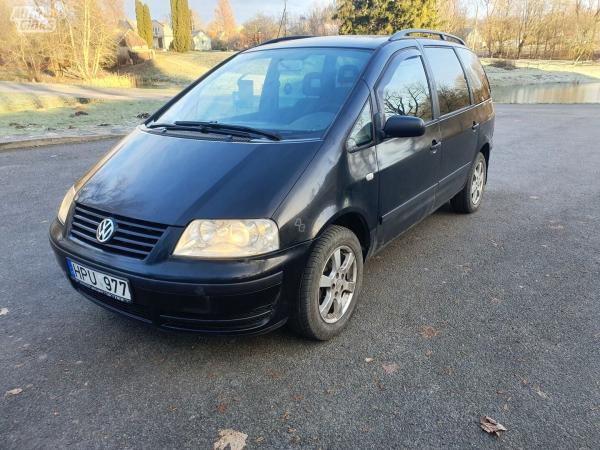 Melns Volkswagen Sharan 2003 Jurbarkas, ar dzinēja tilpumu 1.90 L un nobraukumu 299 tūkst. km par 1000 €, foto 2 vietnē AUTOMOTO.COM.LV