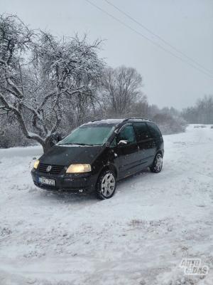 Melns Volkswagen Sharan 2003 Utena, ar dzinēja tilpumu 1.90 L un nobraukumu 305 tūkst. km par 500 €, foto  vietnē AUTOMOTO.COM.LV