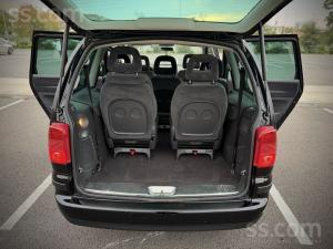 Black Volkswagen Sharan 2003 in Jelgava, with an engine capacity of 1.90 L and mileage of 352 thousand km for 3250 €, photo 24 on AUTOMOTO.COM.LV