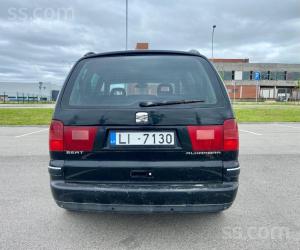 Black Volkswagen Sharan 2004 in Valmiera, with an engine capacity of 1.90 L and mileage of 405 thousand km for 13500 €, photo 4 on AUTOMOTO.COM.LV