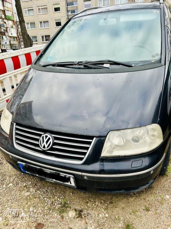 Melns Volkswagen Sharan 2004 Viļņa, ar dzinēja tilpumu 1.90 L un nobraukumu 360 tūkst. km par 490 €, foto 1 vietnē AUTOMOTO.COM.LV