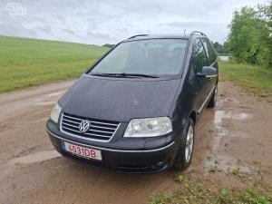 Black Volkswagen Sharan 2004 in Birstonas, with an engine capacity of 1.90 L and mileage of 348 thousand km for 2600 €, photo  on AUTOMOTO.COM.LV