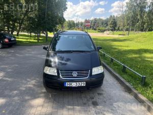 Black Volkswagen Sharan 2004 in Riga, with an engine capacity of 1.90 L and mileage of 260 thousand km for 2300 €, photo  on AUTOMOTO.COM.LV