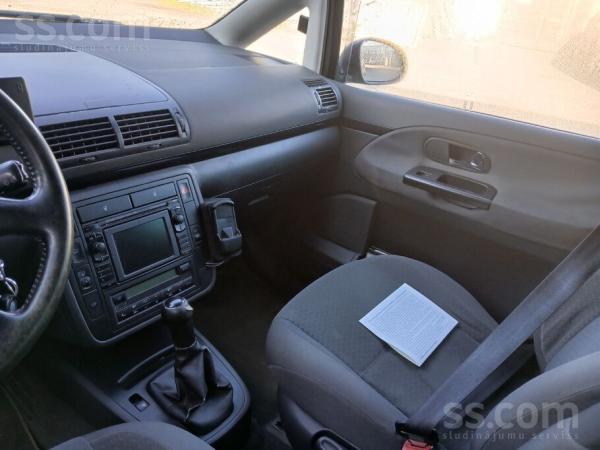 Черный Фольксваген Шаран 2004 в Бауска, объемом двигателя 1.90 л и пробегом 386 тыс. км за 1690 €, фото 6 на AUTOMOTO.COM.LV