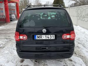 Black Volkswagen Sharan 2005 in Riga, with an engine capacity of 1.90 L and mileage of 0 thousand km for 2500 €, photo 5 on AUTOMOTO.COM.LV