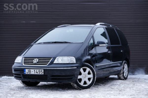 Melns Volkswagen Sharan 2006 Rīga, ar dzinēja tilpumu 1.90 L un nobraukumu 345 tūkst. km par 3190 €, foto 1 vietnē AUTOMOTO.COM.LV