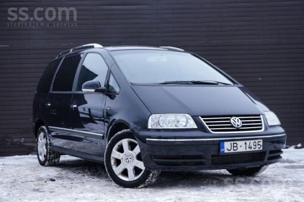Melns Volkswagen Sharan 2006 Rīga, ar dzinēja tilpumu 1.90 L un nobraukumu 345 tūkst. km par 3190 €, foto 2 vietnē AUTOMOTO.COM.LV