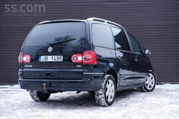 Melns Volkswagen Sharan 2006 Rīga, ar dzinēja tilpumu 1.90 L un nobraukumu 345 tūkst. km par 3190 €, foto 3 vietnē AUTOMOTO.COM.LV
