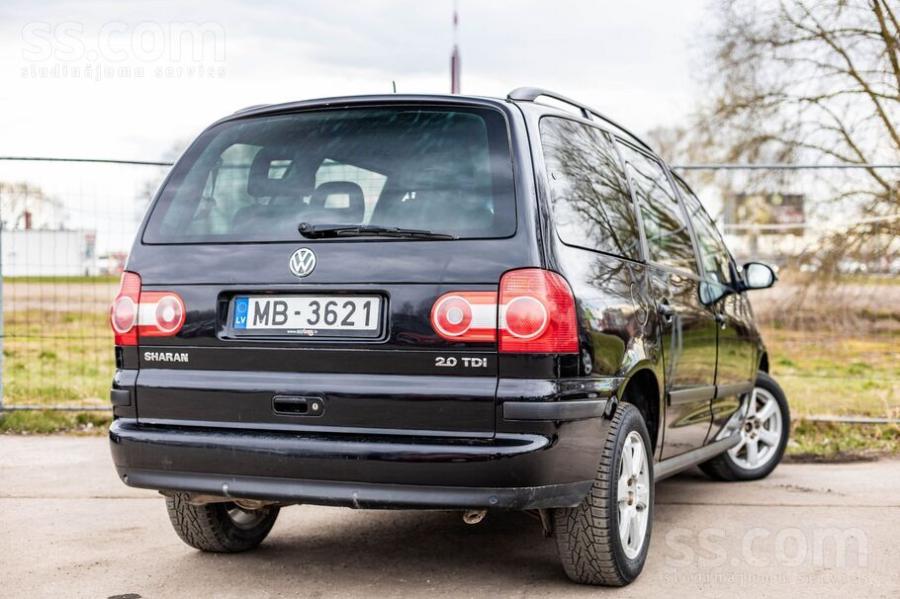 Melns Volkswagen Sharan 2006 Rīga, ar dzinēja tilpumu 2.00 L un nobraukumu 423 tūkst. km par 3490 €, foto 8 vietnē AUTOMOTO.COM.LV