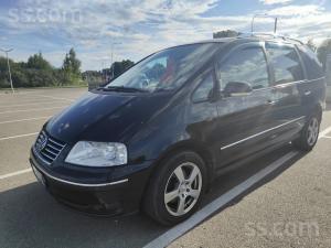 Melns Volkswagen Sharan 2006 Daugavpils, ar dzinēja tilpumu 2.00 L un nobraukumu 0 tūkst. km par 2150 €, foto  vietnē AUTOMOTO.COM.LV