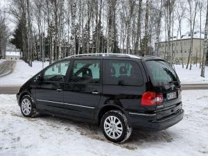 Melns Volkswagen Sharan 2007 Prienai, ar dzinēja tilpumu 1.90 L un nobraukumu 289 tūkst. km par 4250 €, foto 13 vietnē AUTOMOTO.COM.LV