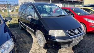 Black Volkswagen Sharan 2007 in Telschi, with an engine capacity of 1.97 L and mileage of 255 thousand km for 3000 €, photo 15 on AUTOMOTO.COM.LV