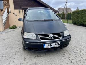 Black Volkswagen Sharan 2007 in Vilnius, with an engine capacity of 2.00 L and mileage of 354 thousand km for 2500 €, photo 11 on AUTOMOTO.COM.LV