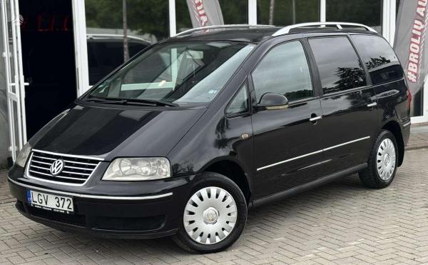 Melns Volkswagen Sharan 2007 Radviliškis, ar dzinēja tilpumu 1.90 L un nobraukumu 247 tūkst. km par 2950 €, foto 1 vietnē AUTOMOTO.COM.LV