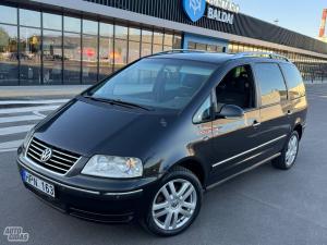 Black Volkswagen Sharan 2007 in Kaunas, with an engine capacity of 2.00 L and mileage of 0 thousand km for 2000 €, photo  on AUTOMOTO.COM.LV