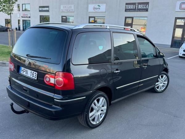 Black Volkswagen Sharan 2007 in Kaunas, with an engine capacity of 2.00 L and mileage of 0 thousand km for 2000 €, photo 2 on AUTOMOTO.COM.LV