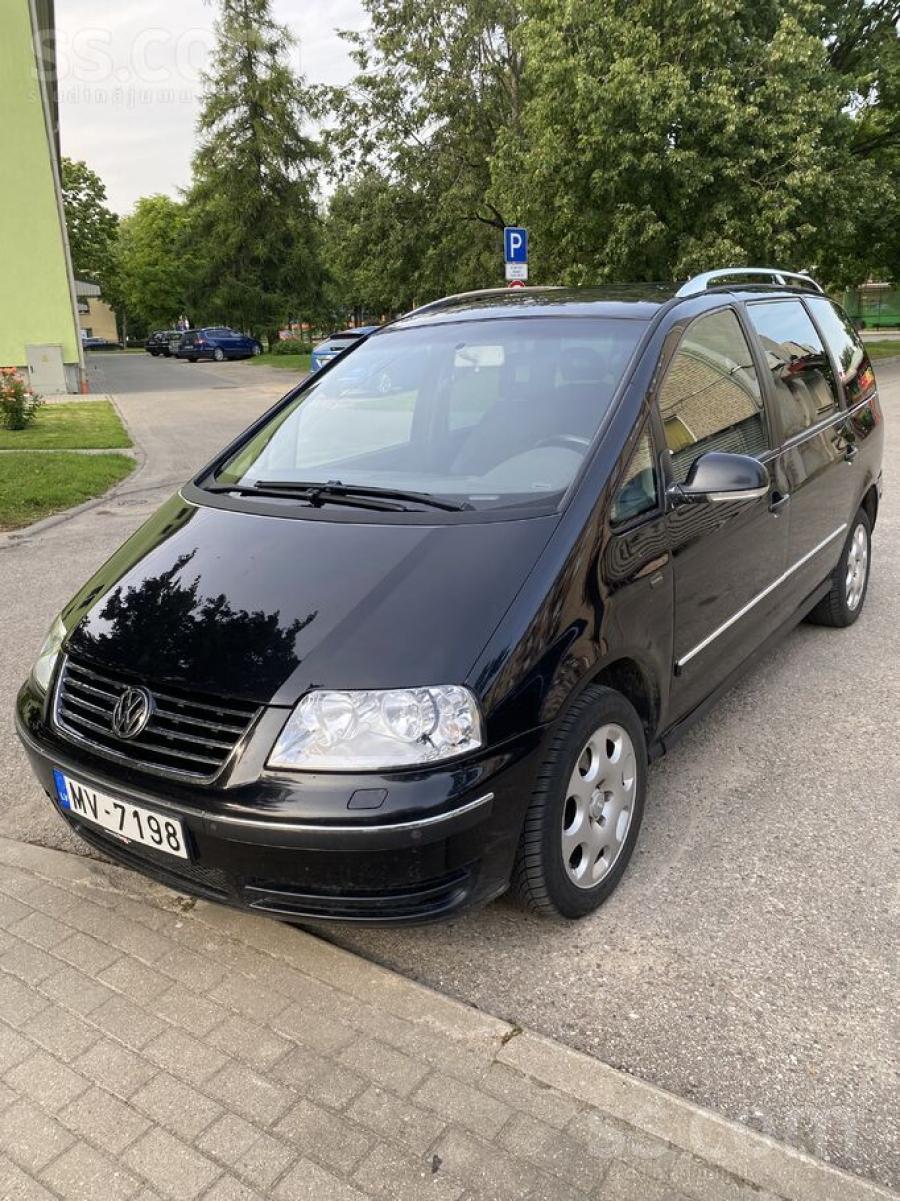 Melns Volkswagen Sharan 2007 Cēsis, ar dzinēja tilpumu 2.00 L un nobraukumu 0 tūkst. km par 2400 €, foto 6 vietnē AUTOMOTO.COM.LV