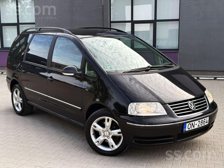 Melns Volkswagen Sharan 2007 Rīga, ar dzinēja tilpumu 2.00 L un nobraukumu 330 tūkst. km par 4200 €, foto 3 vietnē AUTOMOTO.COM.LV