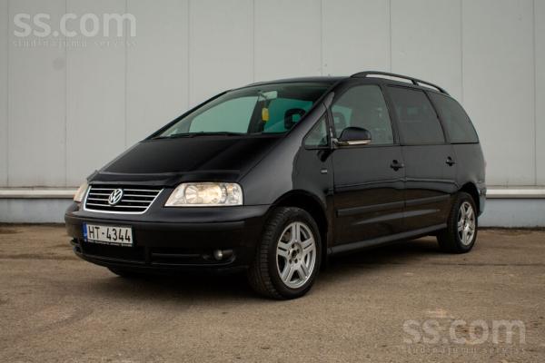 Melns Volkswagen Sharan 2007 Jelgava, ar dzinēja tilpumu 1.90 L un nobraukumu 290 tūkst. km par 4000 €, foto 4 vietnē AUTOMOTO.COM.LV