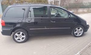 Black Volkswagen Sharan 2008 in Utena, with an engine capacity of 2.00 L and mileage of 256 thousand km for 4950 €, photo 4 on AUTOMOTO.COM.LV