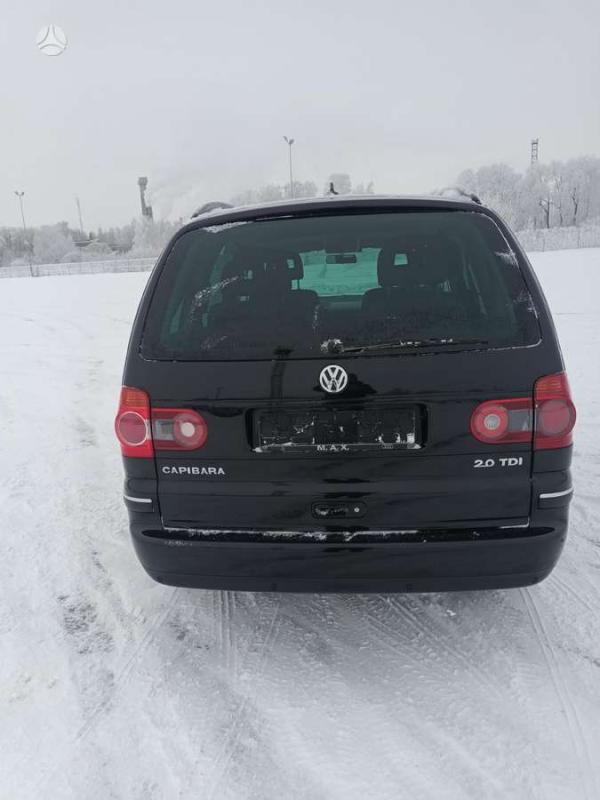 Melns Volkswagen Sharan 2008 Marijampole, ar dzinēja tilpumu 1.96 L un nobraukumu 241 tūkst. km par 3650 €, foto 9 vietnē AUTOMOTO.COM.LV