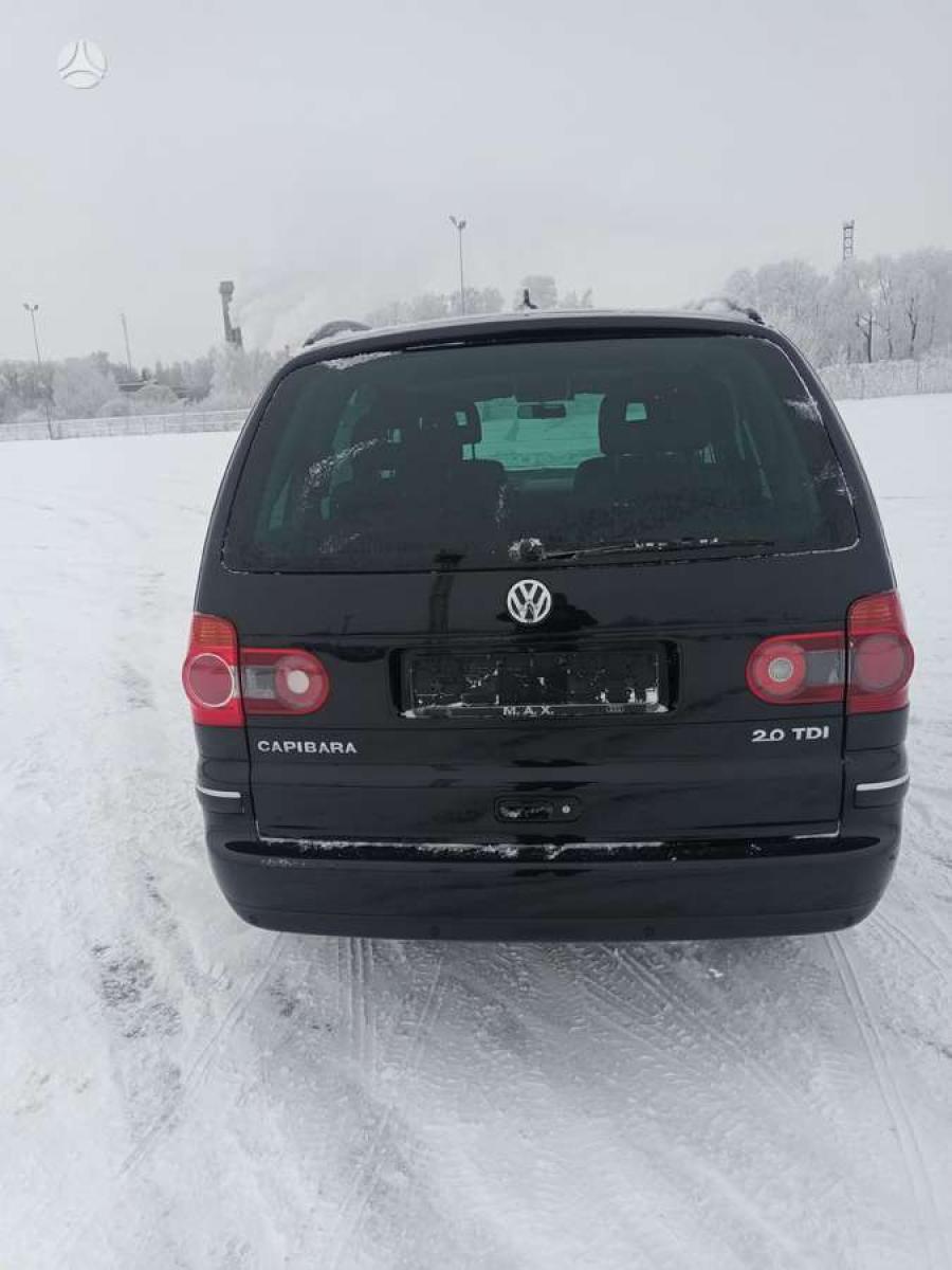 Melns Volkswagen Sharan 2008 Marijampole, ar dzinēja tilpumu 1.96 L un nobraukumu 241 tūkst. km par 3650 €, foto 9 vietnē AUTOMOTO.COM.LV