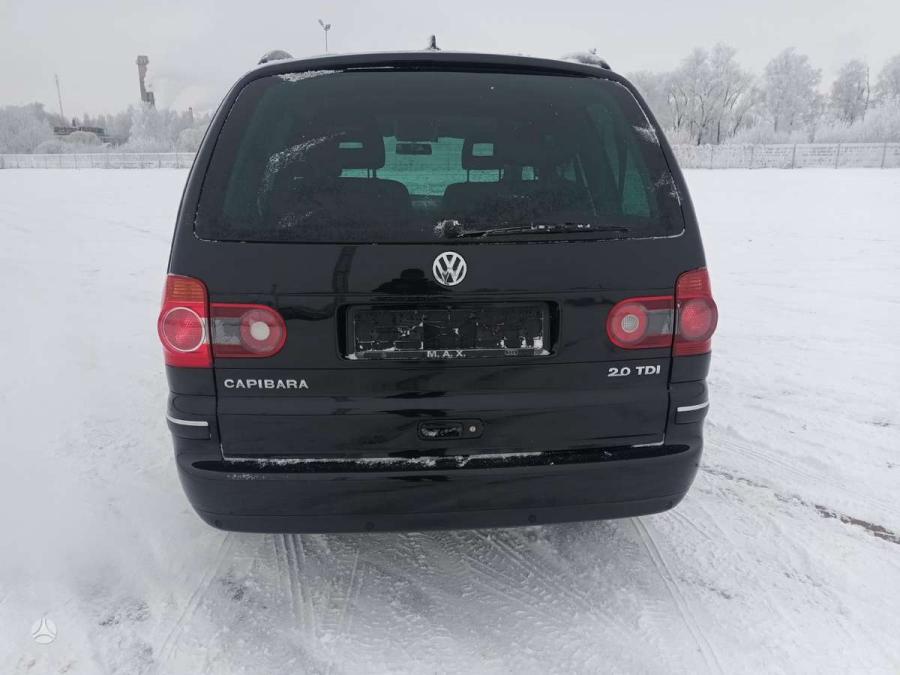 Melns Volkswagen Sharan 2008 Marijampole, ar dzinēja tilpumu 1.96 L un nobraukumu 241 tūkst. km par 3650 €, foto 10 vietnē AUTOMOTO.COM.LV