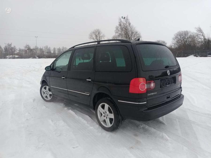 Melns Volkswagen Sharan 2008 Marijampole, ar dzinēja tilpumu 1.97 L un nobraukumu 245 tūkst. km par 3750 €, foto 7 vietnē AUTOMOTO.COM.LV