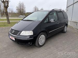 Melns Volkswagen Sharan 2008 Ogre, ar dzinēja tilpumu 2.00 L un nobraukumu 278 tūkst. km par 4200 €, foto 6 vietnē AUTOMOTO.COM.LV