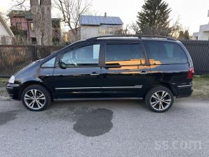 Black Volkswagen Sharan 2010 in Jurmala, with an engine capacity of 2.00 L and mileage of 369 thousand km for 3700 €, photo  on AUTOMOTO.COM.LV