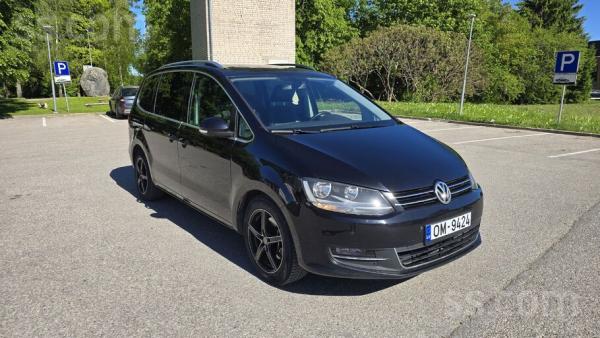 Melns Volkswagen Sharan 2010 Talsi, ar dzinēja tilpumu 2.00 L un nobraukumu 437 tūkst. km par 4850 €, foto 1 vietnē AUTOMOTO.COM.LV