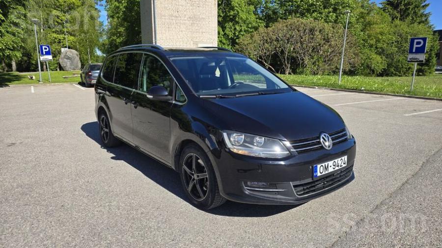Melns Volkswagen Sharan 2010 Talsi, ar dzinēja tilpumu 2.00 L un nobraukumu 437 tūkst. km par 4850 €, foto 1 vietnē AUTOMOTO.COM.LV